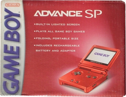 Gameboy Advance, SP AGS-001, Rojo Fuego, Caja - CeX (ES): - Comprar, vender, Donar
